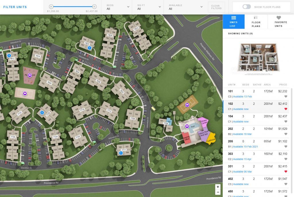 Interactive Site Maps